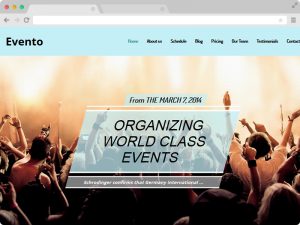 Evento - A Responsive One Page Event Template with Bootstrap - ThemeWagon