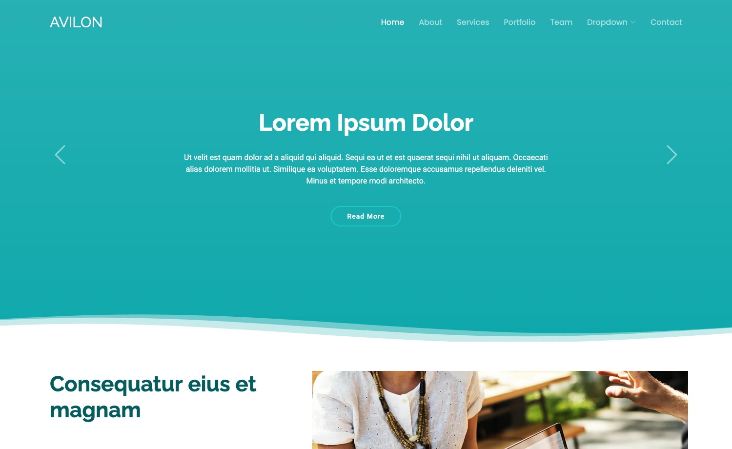Avilon - Free Bootstrap HTML Responsive Landing Page Template Avilon - Free Bootstrap HTML Responsive Landing Page Template