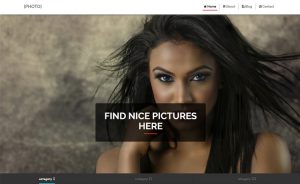 Photo - Clean and Simple Free HTML5 Bootstrap Photography Template