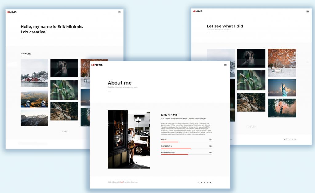 Free & Premium HTML5 Templates with Masonry Layout Gallery