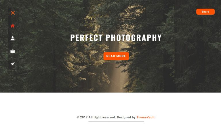 Free Photography Website Responsive Templates | ThemeWagon