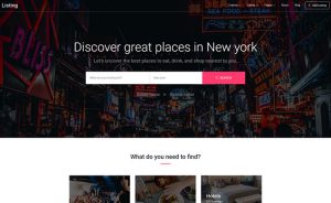Listing - Free HTML5 Directory Template With Bootstrap