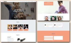 Salon - Free HTML5 Hair Salon Website Template For Hairdressing Business