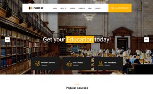 34 Best Education HTML5 Bootstrap Website Template 2019