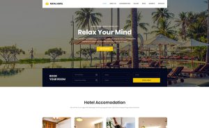 Responsive Bootstrap Hotel Website Templates | ThemeWagon