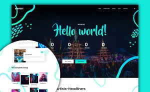 Free Bootstrap Event Planning Website Templates | ThemeWagon