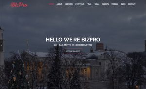 Free Bootstrap 3 Website Templates