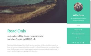 Read Only - Free HTML5 Multi-purpose Website Template