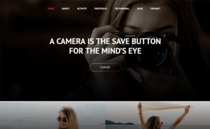 Girly - Free Bootstrap 4 HTML Portfolio Website Template - ThemeWagon