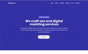 Promodise - Free Bootstrap 4 HTML5 Agency Website Template - ThemeWagon