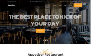 Appetizer - Free Bootstrap 4 HTML5 Restaurant Website Template - ThemeWagon
