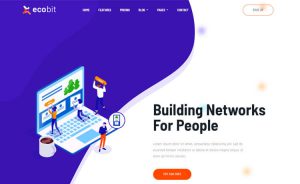 Ecobit - Free Bootstrap 4 HTML5 Landing Page Template - ThemeWagon