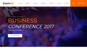 Free Bootstrap Event Planning Website Templates | ThemeWagon
