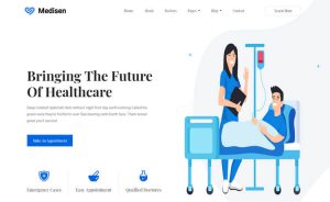 Medisen - Free HTML5 Bootstrap 4 Medical Website Template