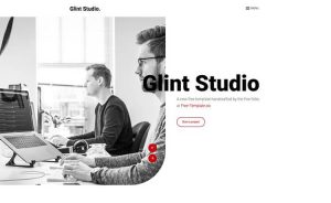 Glint - Free Bootstrap 4 HTML5 Personal Portfolio Website Template
