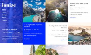 Free & Paid Blog templates with Bootstrap & HTML5