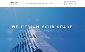 Ararat - Free Bootstrap 4 HTML5 Architecture Website Template