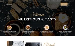 Feliciano - Free Bootstrap 4 HTML5 Responsive Restaurant Website Template