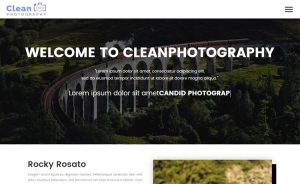 Free Photography Website Responsive Templates | ThemeWagon