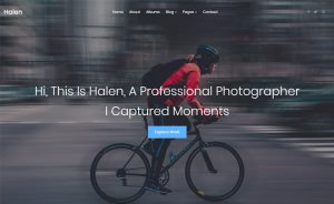 Free Photography Website Responsive Templates | ThemeWagon