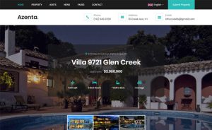 Azenta - Free Bootstrap 4 HTML5 Responsive Business Website Template ...