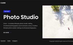 Free Photography Website Responsive Templates | ThemeWagon