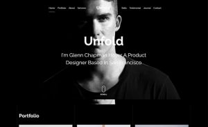Dark Colored Responsive Website Template | ThemeWagon
