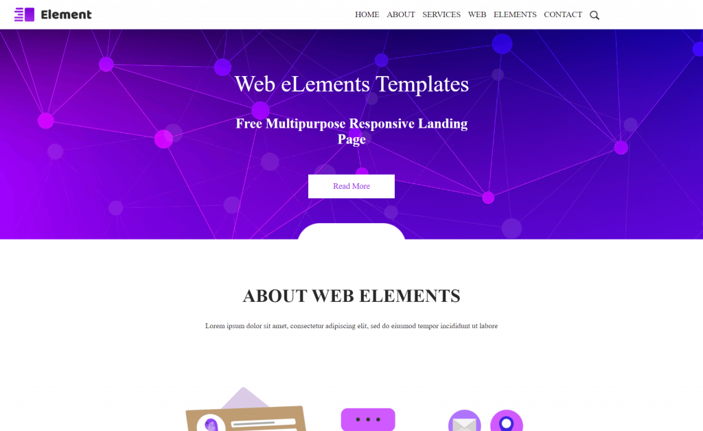 Element - Free Responsive Bootstrap 4 HTML5 Landing Page Template Element - Free Responsive Bootstrap 4 HTML5 Landing Page Template