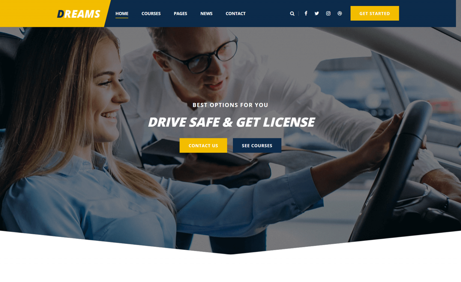 Dreams - Free Bootstrap 4 HTML5 Responsive Business Website Template Dreams - Free Bootstrap 4 HTML5 Responsive Business Website Template
