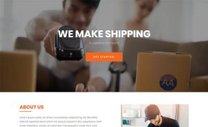 Logis - Free Bootstrap 4 HTML5 Logistics Company Website Template