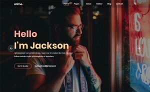 Free Photography Website Responsive Templates | ThemeWagon