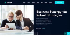 Startupbusiness - Free Bootstrap HTML5 Business Website Template