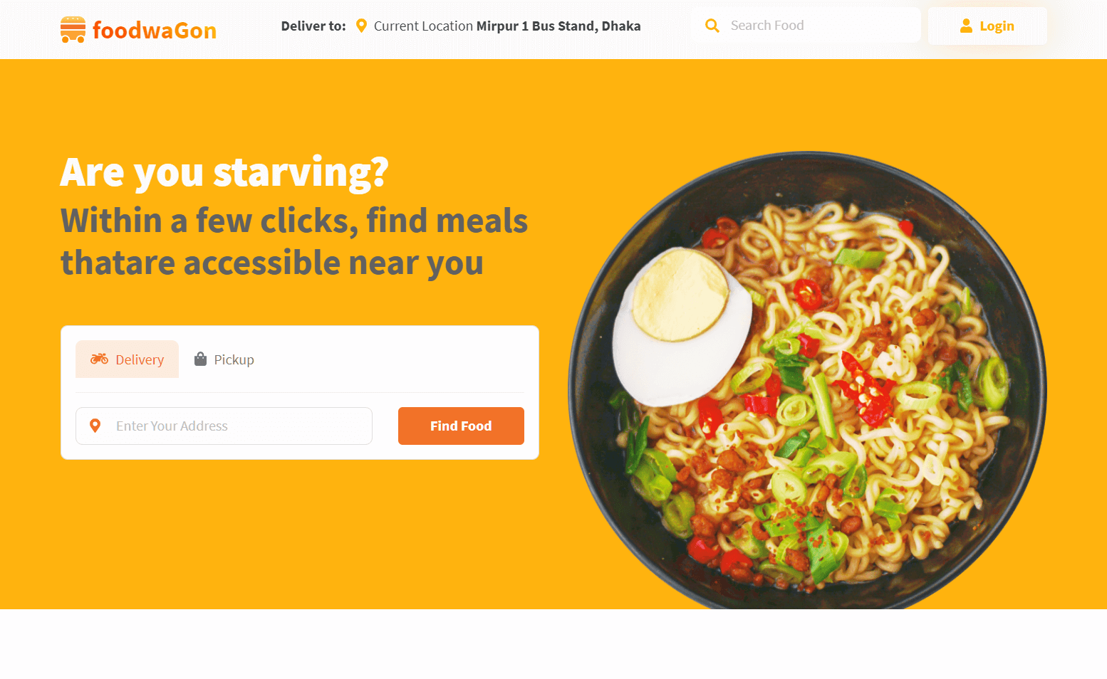 FoodWagon Free Bootstrap 5 HTML5 Restaurant Food Website Template 