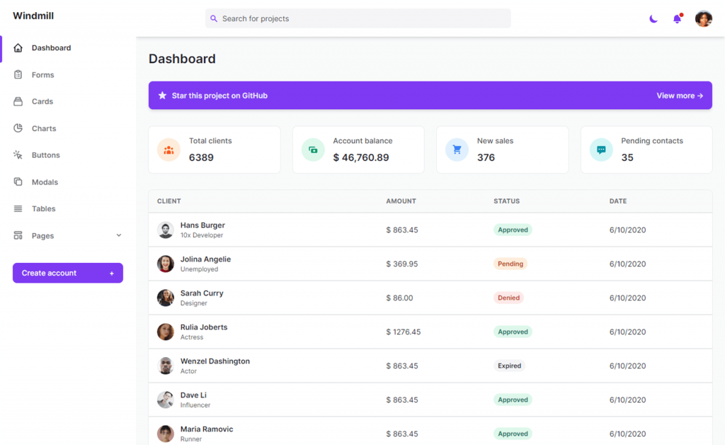 Free Responsive Tailwind CSS Templates Free Responsive Tailwind CSS Templates