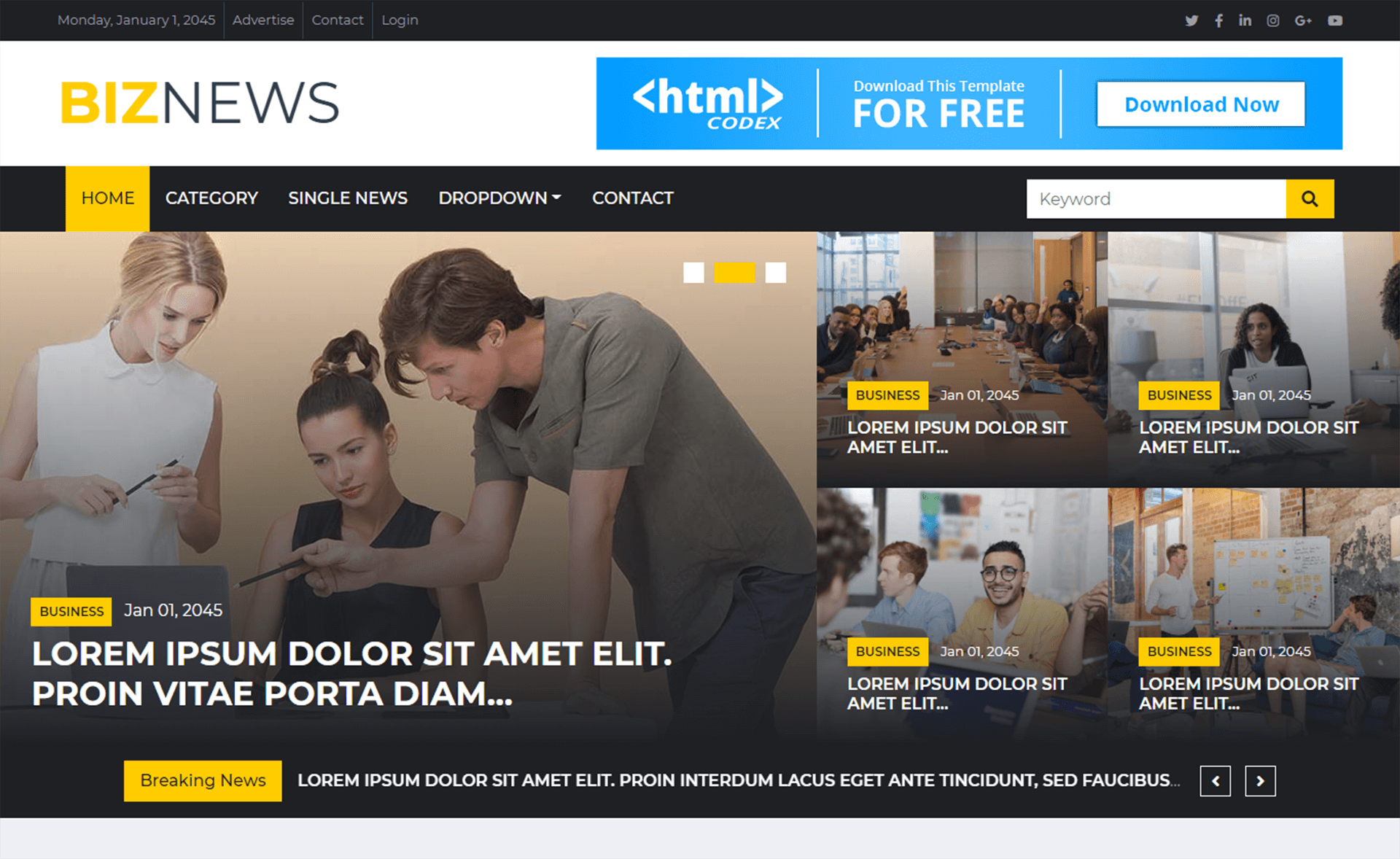 Slider Css Templates Free Download Gerasilicon
