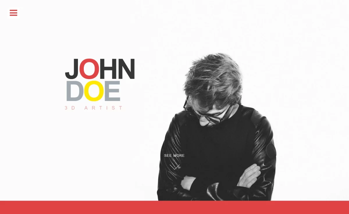 JohnDoe - Free One Page Portfolio Website Bootstrap Template - ThemeWagon