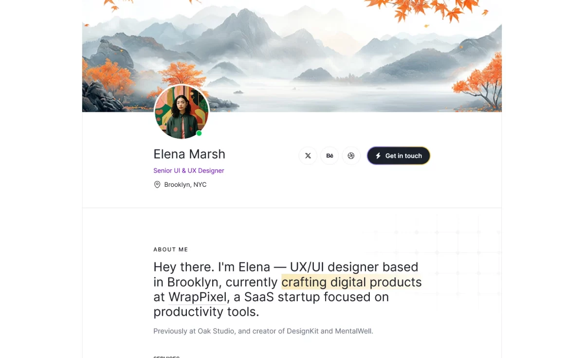 Typefolio - Free Tailwind CSS Next.js Portfolio Website Template ...